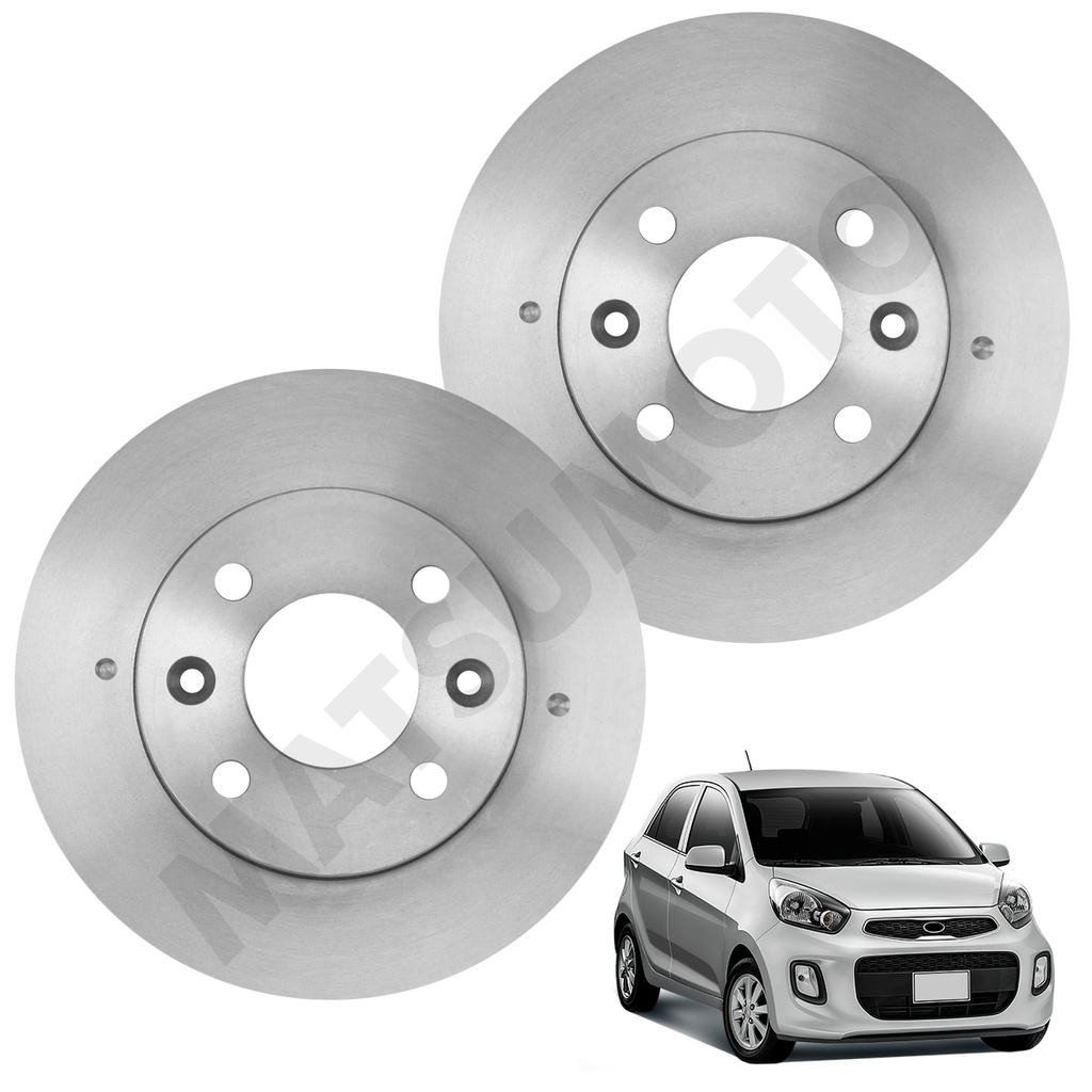 MD325 Disco de Freno Delantero Kia Morning (2006-2016) | matsumotoparts.com